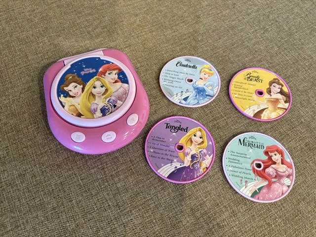 DISNEY PRINCESS MUSIC Player w/ All Four Discs Readers Digest 2004 £15. ...