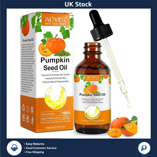 PUMPKIN SEED OIL 60ml - Anti-Hair Loss & Anti-Itch for All Hair Types ...