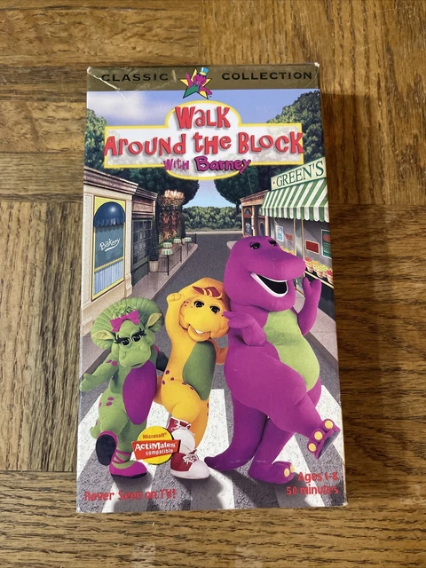 BARNEY WALK AROUND The Block VHS $69.04 - PicClick CA