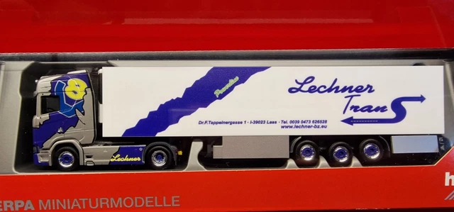 HERPA 308861 SCANIA CS20 HD semi-remorque frigorifique "Lechner Trans ...