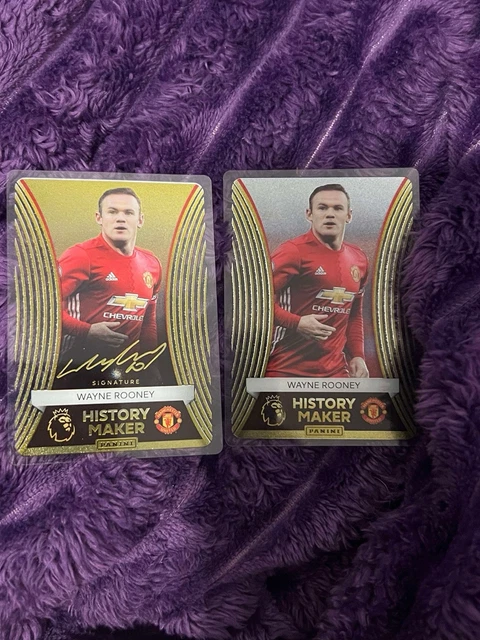 PANINI ADRENALYN XL Premier League 2025 History Maker Wayne Rooney ...