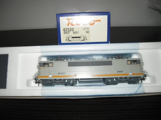 ROCO SNCF 63520 LOCOMOTIVE ELECTRIQUE BB 9237 LIVREE BETON LOGO GRAS Ep ...