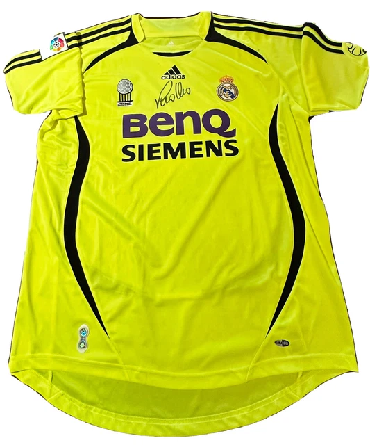 CAMISETA DEL REAL Madrid Firmada/autógrafo Hand Ronaldo Nazário EUR 600 ...