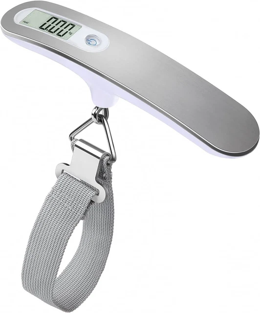 HIGH PRECISION DIGITAL Travel Scale for Suitcase Luggage Weight 110Lb ...