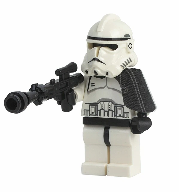 LEGO STAR WARS figurine clone soldat fusil de sniper épaule Pauldron ...