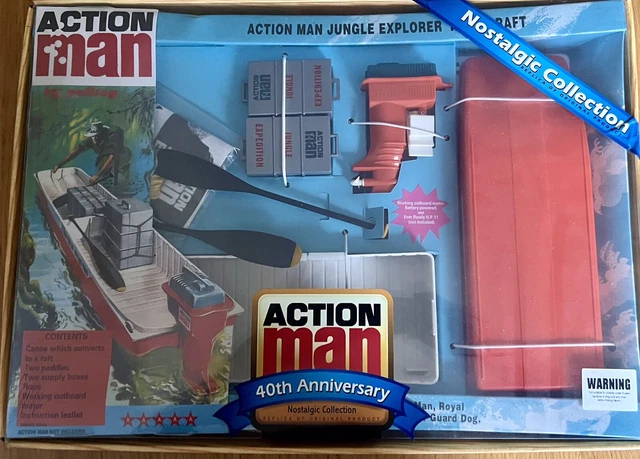 ACTION MAN 40TH Anniversary Nostalgic Collection Jungle Explorer Craft ...