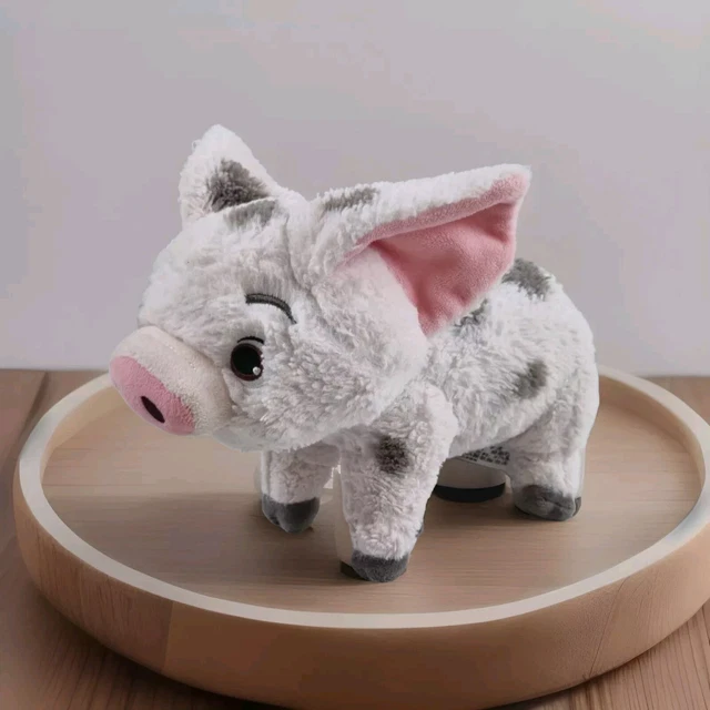 DISNEY STORE MOANA Pet Pua Plush Pig Standing Stuffed Animal Toy 10" £9 ...