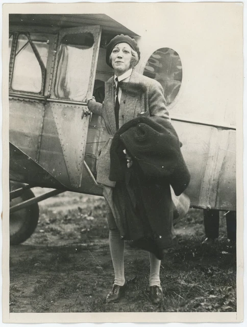 MABEL BOLL, LA Reine des diamants, socialite américaine. Avion ...