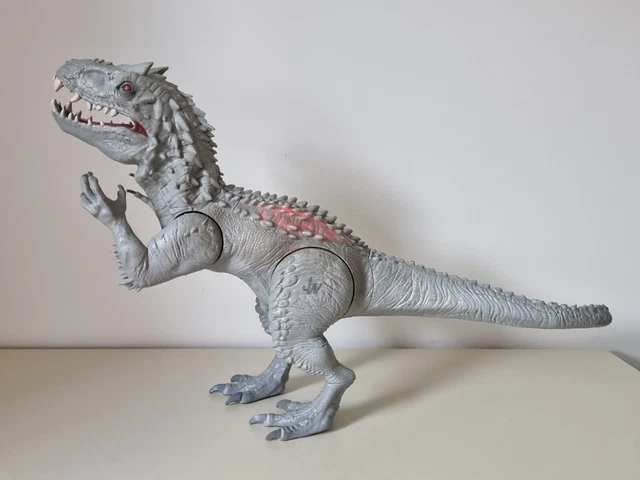 JURASSIC WORLD CHOMPING Indominus Rex Lights & Sounds Large 22” Figure ...