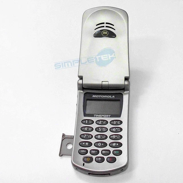 MOTOROLA STARTAC CELL Phone 130 Gray Silver GSM 1998 Used £135.10 ...