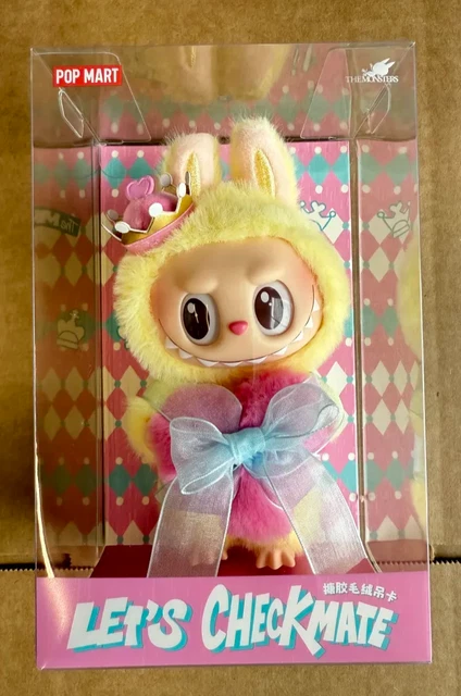 POP MART LABUBU The Monsters Let's Checkmate Queen Vinyl Plush ...