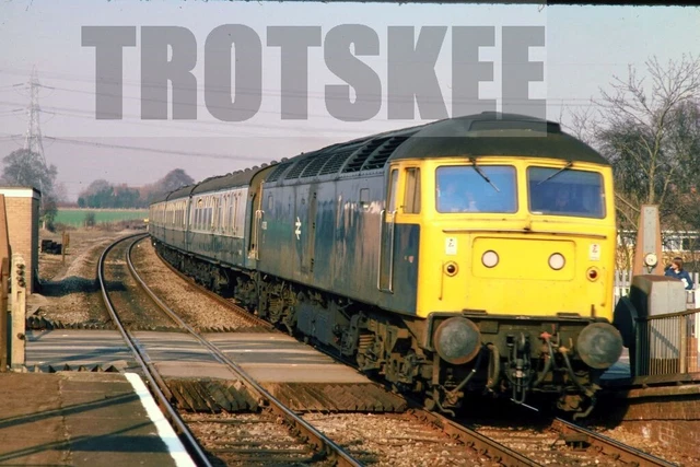 35MM SLIDE BR British Rail Diesel Loco Class 47 47050 Bramley 1981 Original £3.99 - PicClick UK