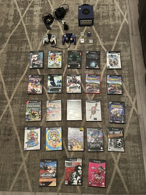 NINTENDO GAMECUBE PURPLE Console Bundle With 23 Games £335.00 - PicClick UK