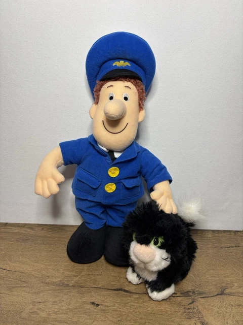 POSTMAN PAT AND Jess The Cat Plush Toy Bundle Born To Play 2004 /2005 £ ...