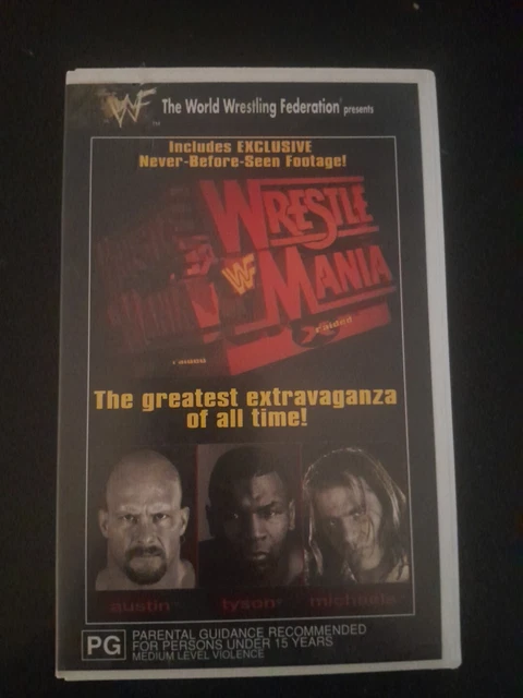 WWE WWF WRESTLEMANIA Xiv Wrestling Vhs Video £18.12 - PicClick UK WWE WWF WRESTLEMANIA Xiv Wrestling Vhs Video £18.12 - PicClick UK