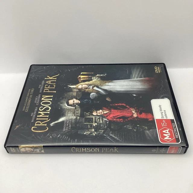 CRIMSON PEAK (DVD, 2015) Region 4 - Very Good Condition - Tom ...