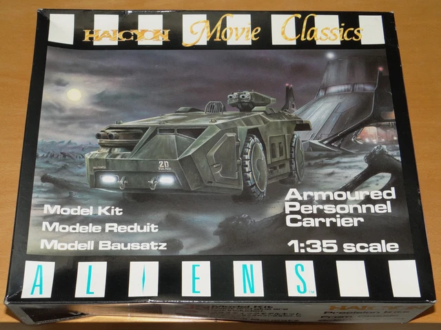 RARE HALCYON MOVIE Classics Aliens Armoured Personnel Carrier 1:35 ...
