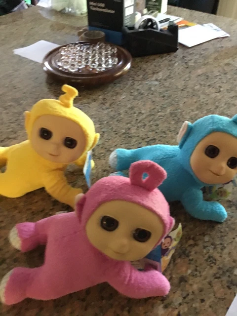 TELETUBBIES BNWT TIDDLY tubbies set of 3 lying teletubbies £28.00 ...