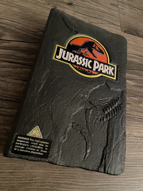 Jurassic Park Special Limited Edition Fossil Case Vhs Video Rare 9264