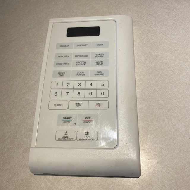 SHARP MICROWAVE OVEN Keypad Panel 3572W1A113 $29.99 - PicClick