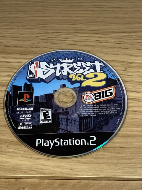 NBA STREET VOL 2 PS2 PlayStation 2 - DISC ONLY - Untested - Scratched £ ...