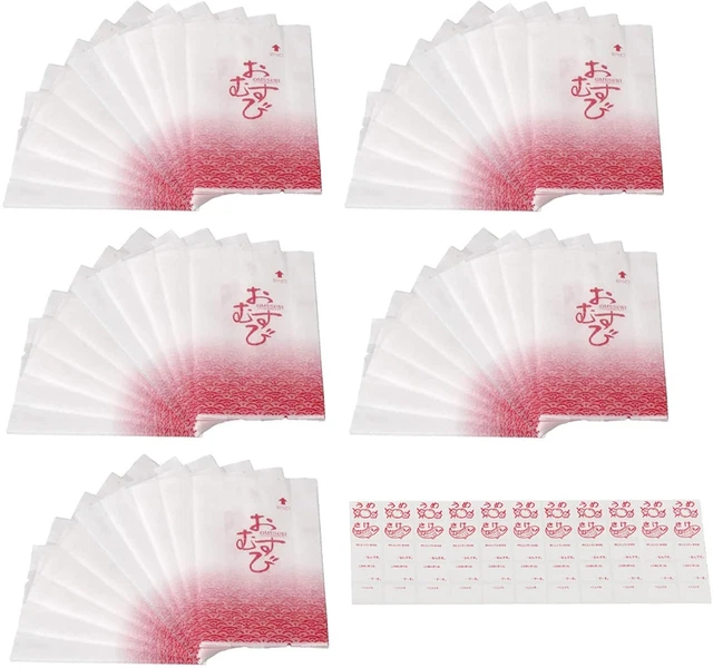 SHIMOMURA ONIGIRI FILM, Straight Roll Pack, Japanese Wave Pattern, 250 ...