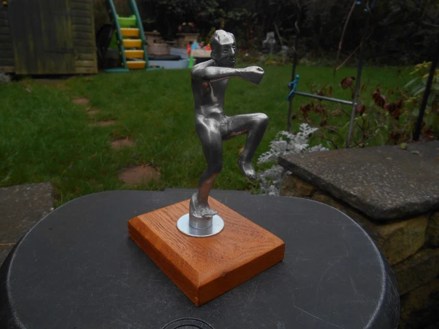 RARE VINTAGE RUNNING man car mascot £57.90 - PicClick UK