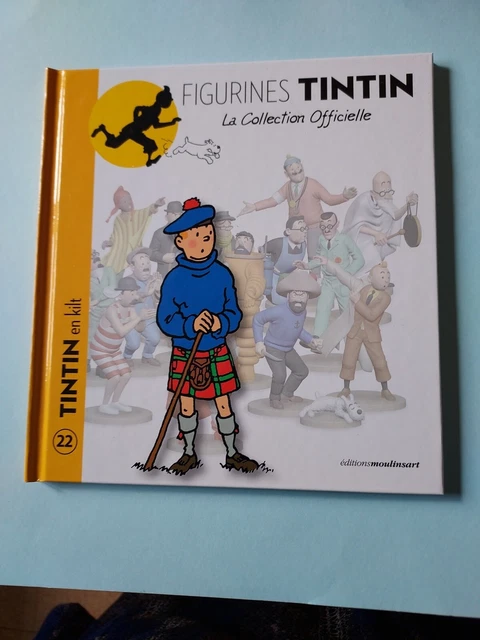 TINTIN COLLECTION OFFICIELLE TINTIN en Kilt 22 LIVRET SEUL EUR 4,00 ...