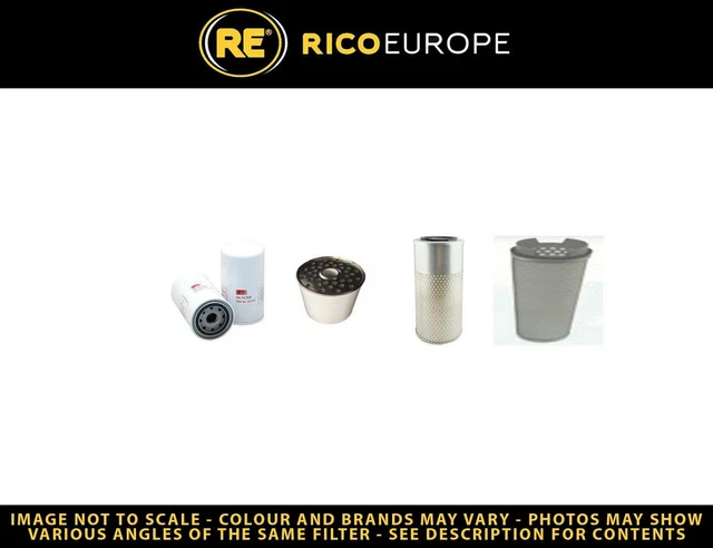 KIT FILTRE POUR Valmet 6650 Hi Carburant Huile Air W/420DSRE / Dwre ...