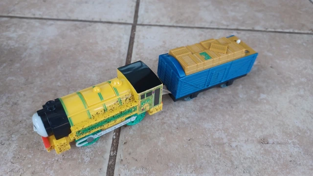 THOMAS TRACKMASTER TALKING Victor Train 'Big Splash', battery op'd ...