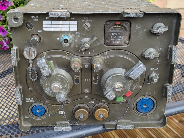 OLD VINTAGE ARMY Transceiver RT-68 CRC-6? US Army. Please Read £125.00 ...