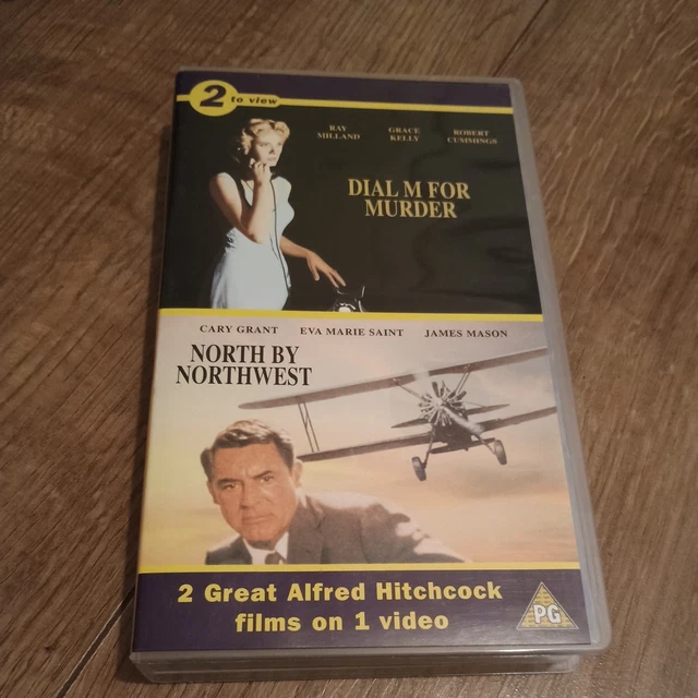 ALFRED HITCHCOCK DIAL M For Murder/North By Northwest VHS Video NEW ...