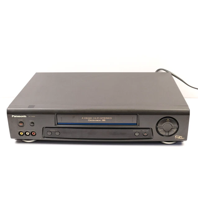 PANASONIC PV-7665S VCR VHS Player Omnivision Hi-Fi No Remote - TESTED ...