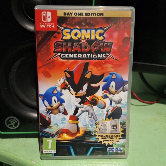 SONIC X SHADOW Generations Nintendo Switch (Day One Edition) Nintendo ...