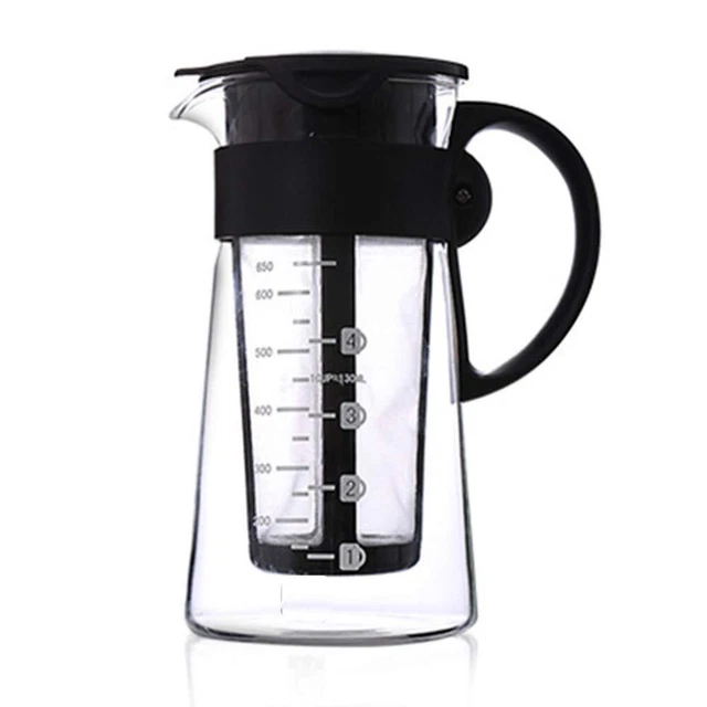 TAMUME THÉIÈRE EN Verre Infusion Froide Cafetière avec Infuseur en Maille d'A... EUR 34,82 ...