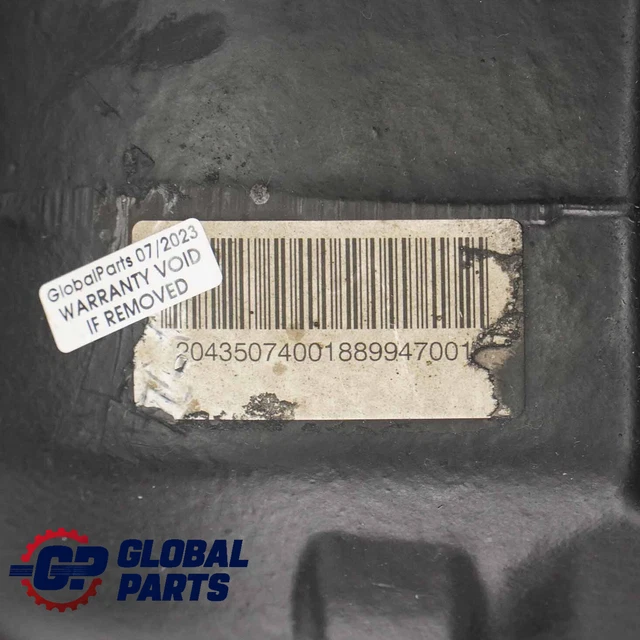 MERCEDES W204 W205 W212 Rear Differential Diff 3,07 Ratio 2043507400 ...