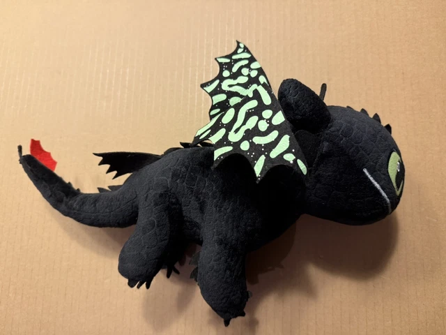 TOOTHLESS SOFT TOY Plush Teddy How To Train Your Dragon Dreamworks £0. ...