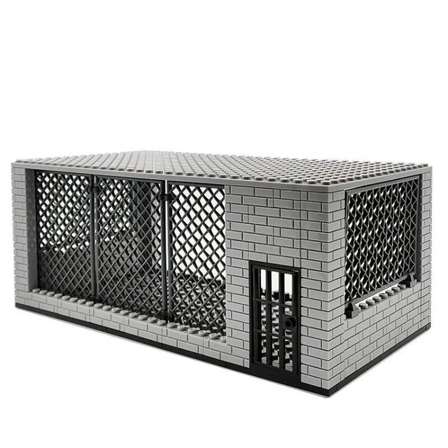 PRISON WIRE MESH Block Toy Assembly Cage Scene Puzzle $42.78 - PicClick AU