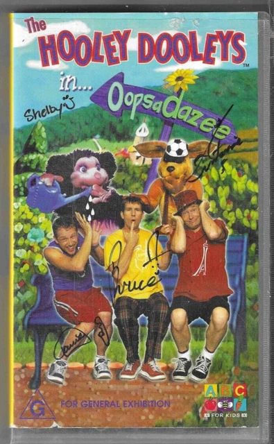 THE HOOLEY DOOLEYS : Oopsadazee (Vhs Video Tape) signed - rare $79.95 ...