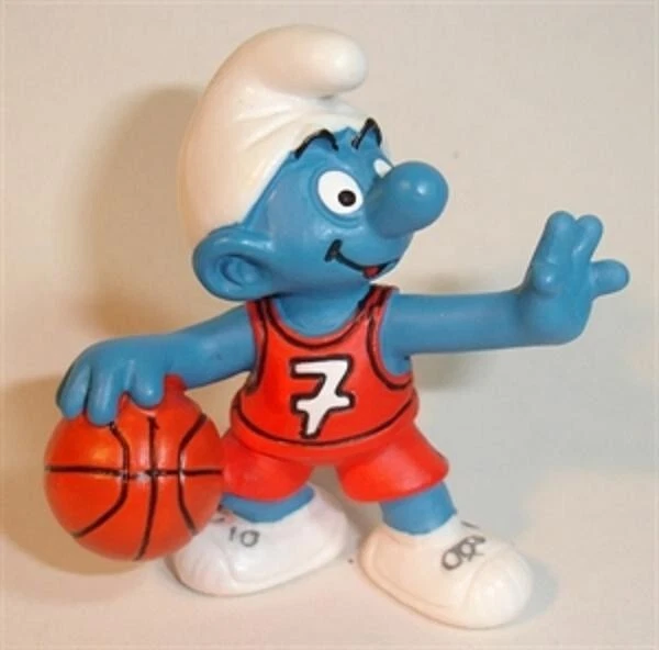 SCHTROUMPF SCHLEICH: 20518 BASKET (Smurf Puffi Pitufo Schlumpf) EUR 17 ...