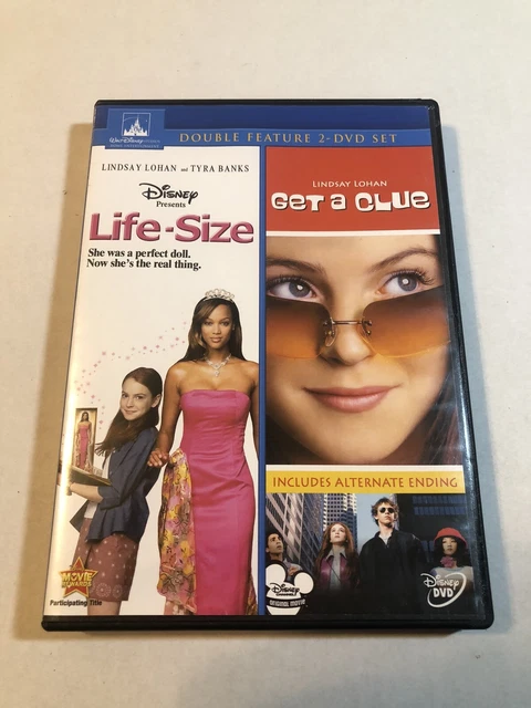 LIFE-SIZE / GET a Clue DVD 2 Disc Double Feature - Lindsay Lohan Tyra ...