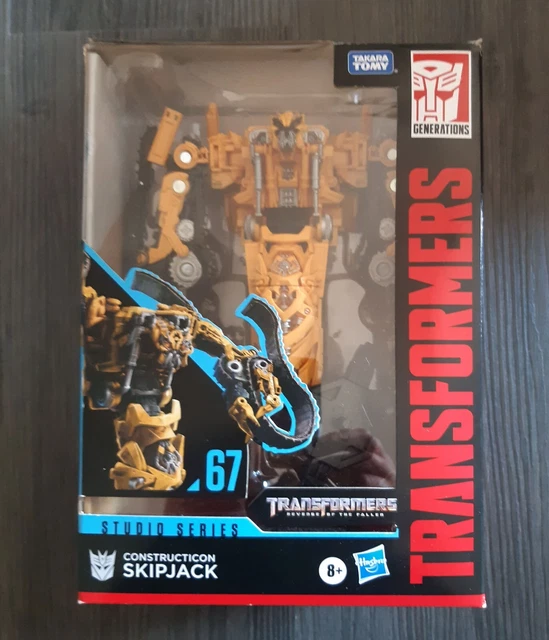 LOTTO FILM SKIPJACK Transformers Studio Series 67 giocattolo Rampage G1 ...