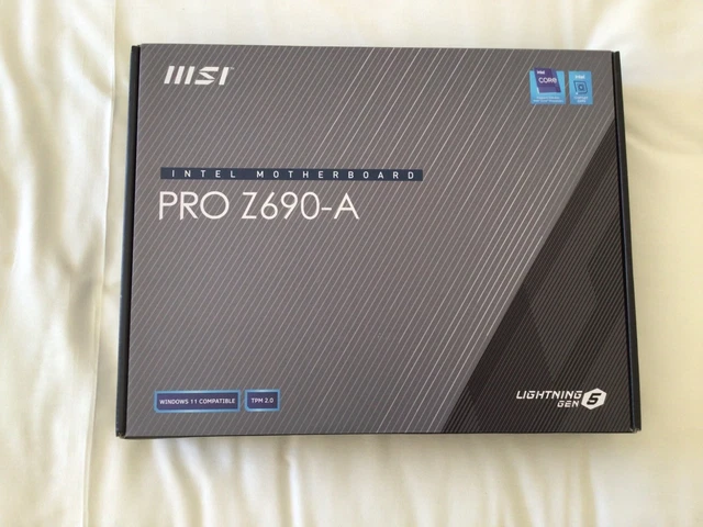 MSI PRO 690-A ddr5 motherboard for intel cpu £187.88 - PicClick UK