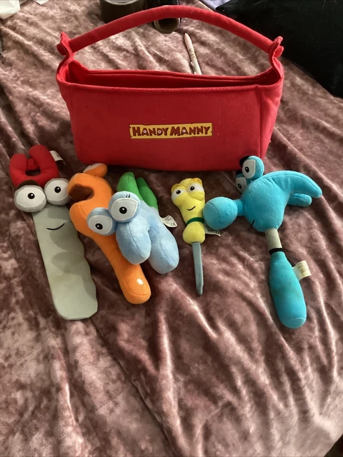 HANDY MANNY TOOL box Plush Aand Tools £0.99 - PicClick UK