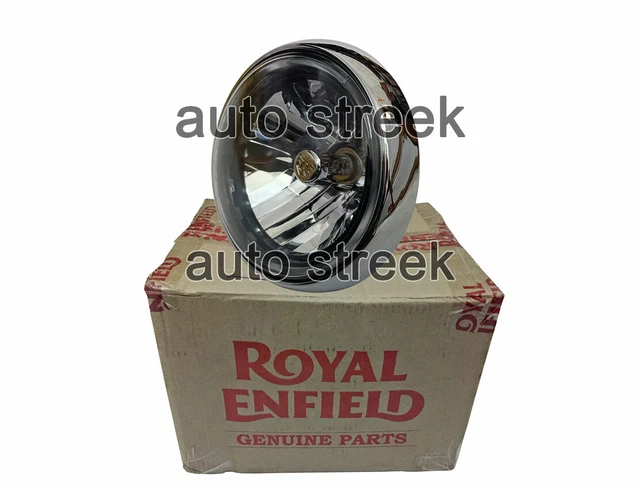 GENUINE ROYAL ENFIELD Meteor 350 Complete Headlamp Headlight Assembly ...