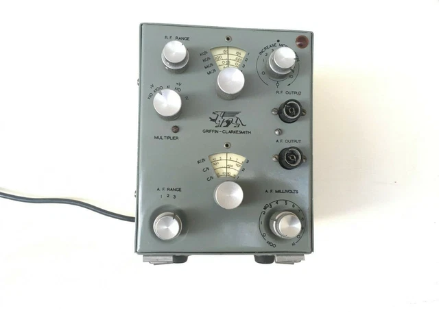 VINTAGE VALVE SIGNAL GENERATOR with Lead by GRIFFIN CLARKESMITH. £43.00 ...
