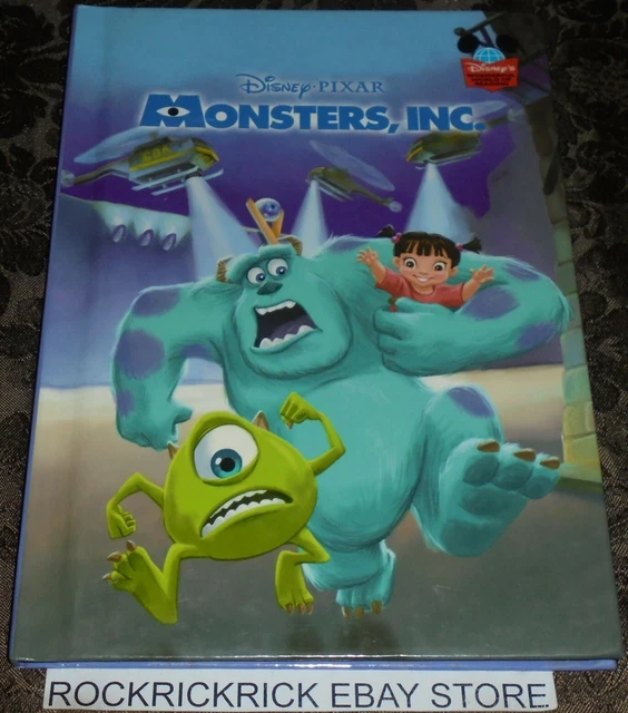 DISNEY PIXAR MONSTERS, Inc. Book 15Cm X 21Cm 2001 £1.78 - PicClick UK