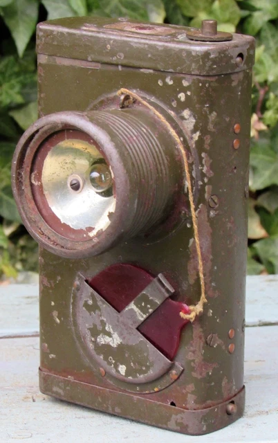 WW1 BRITISH ARMY Torch Signalling. Mk III*. with remote morse key. £140 ...