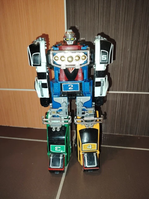 FIGURINE POWER RANGERS Deluxe Turbo Megazord-27 Cm Bandai 1997 EUR 90 ...