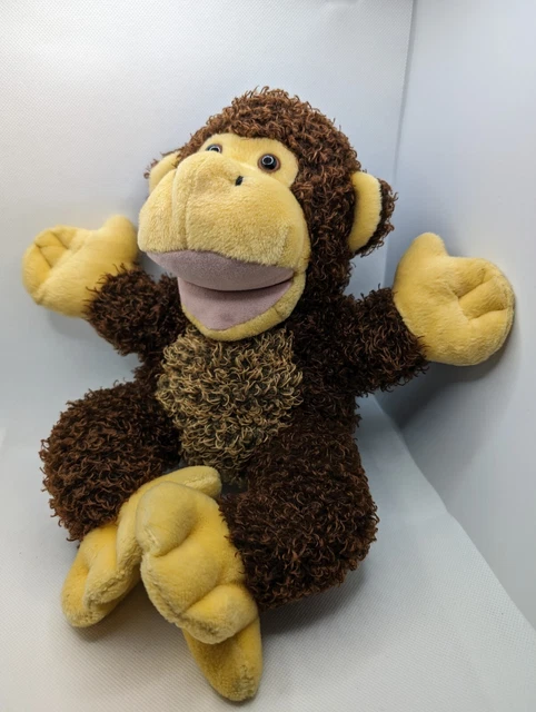 MARY MEYER CHEEKY Monkey Chimpanzee Hand Puppet Vintage Rare Soft Plush ...